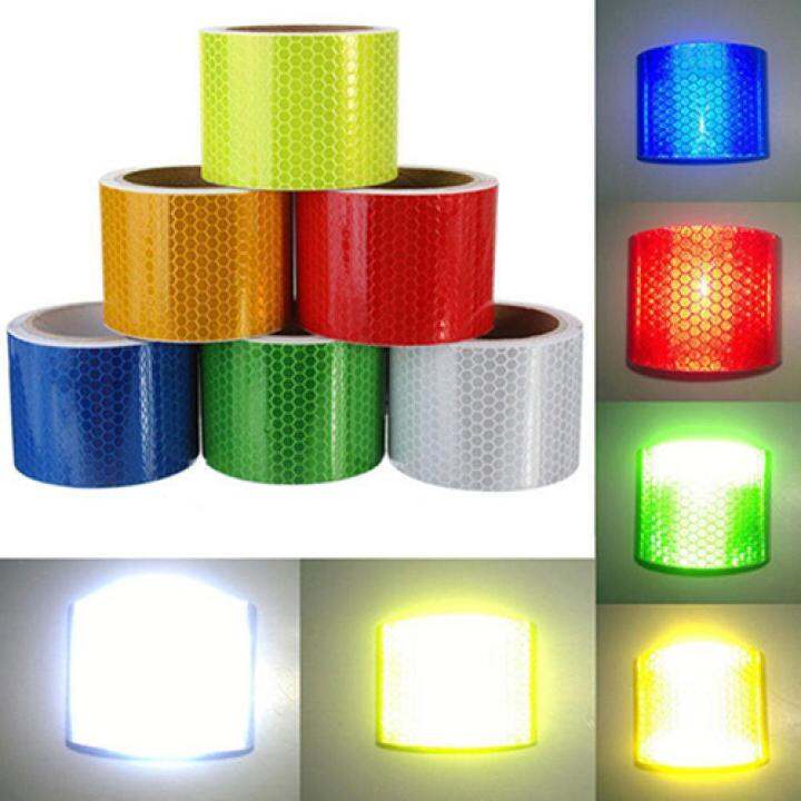3m x 50mm High Intensity Safety Reflective Tape Self Adhesive Safety ...