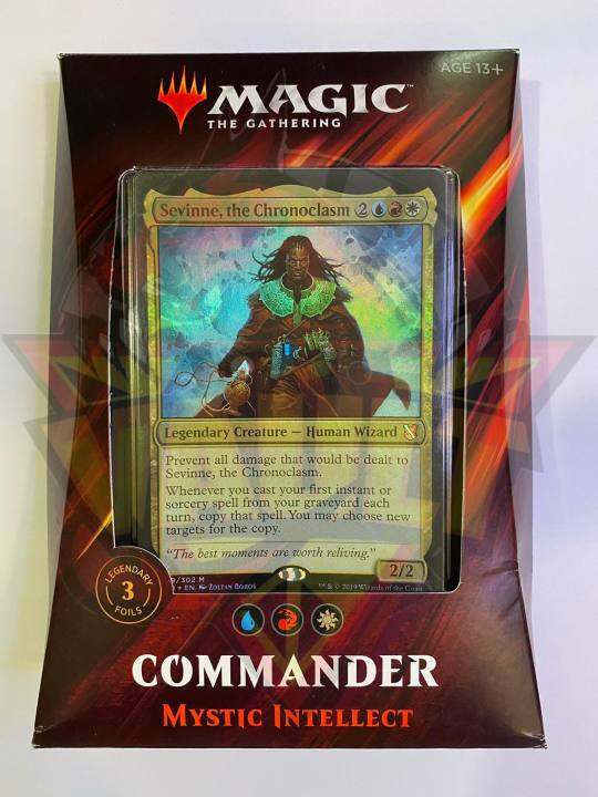 Mystic Intellect Commander 2019 Preconstructed EDH Deck Magic the ...