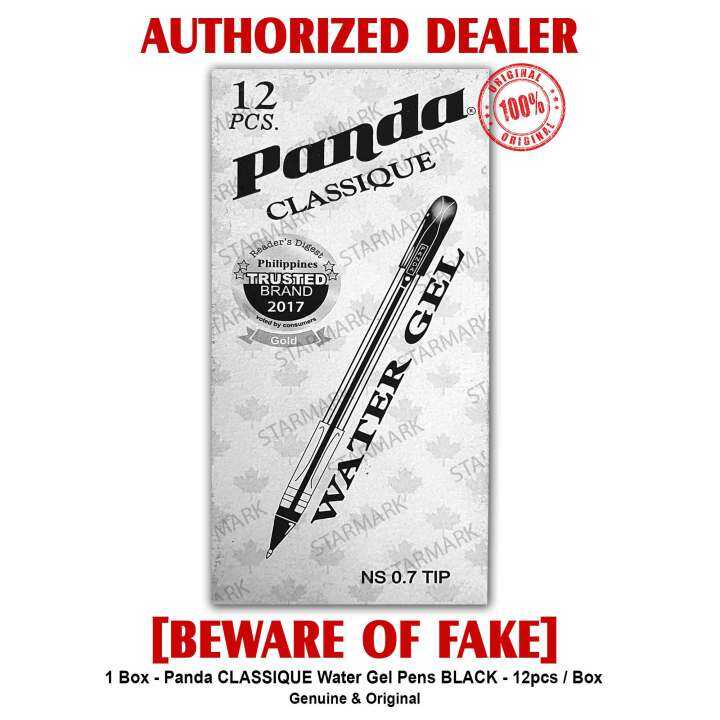 Panda Classique Ballpen Ballpens Water Gel BLACK BLUE RED Ball Pens Pen ...