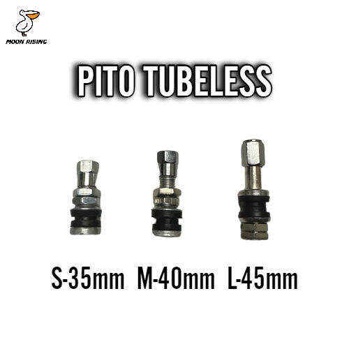 TIRE PITO TUBELSEE PITO TUBELESS VALVE STRAIGHT DESIGN | Lazada PH