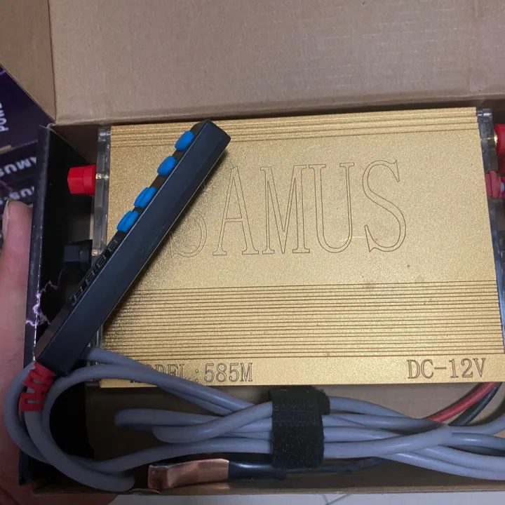 Samus 585M 1200W Mini DC12V Electric Fish Shocker Stunner Ultrasonic ...