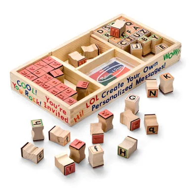 Totty Books (3 - 8 ขวบ) สแตมป์ชุดใหญ่ ตัวอักษร ตัวพิมพ์ใหญ-พิมพ์เล็ก ...