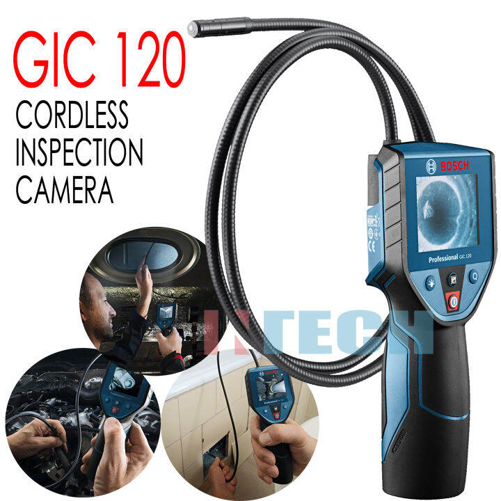 BOSCH GIC120 / GIC 120 CORDLESS INSPECTION CAMERA | Lazada