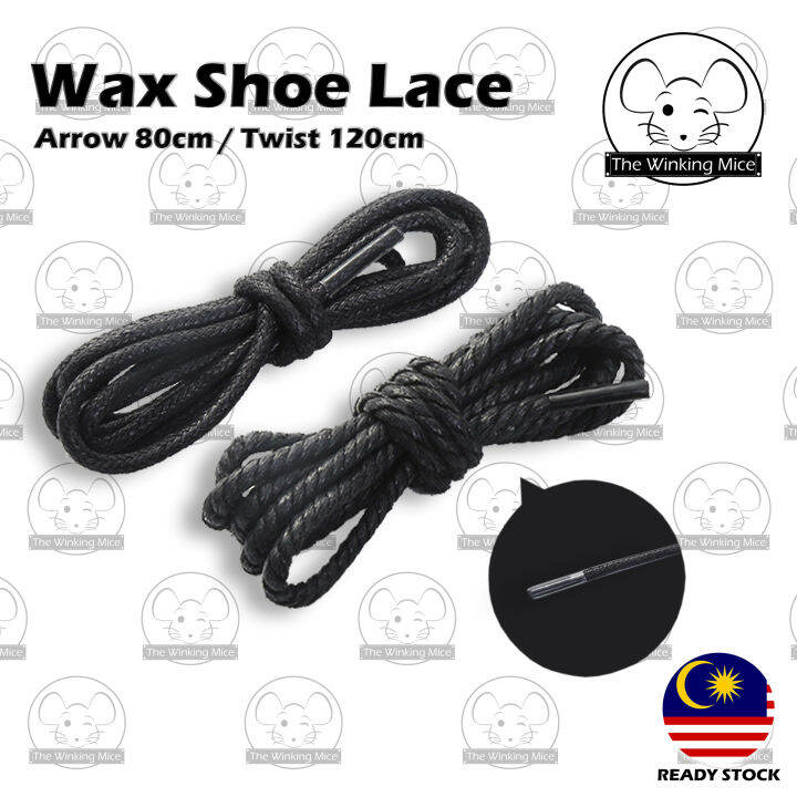 Wax Shoe Lace Arrow 80cm / Twist 120cm | Lazada