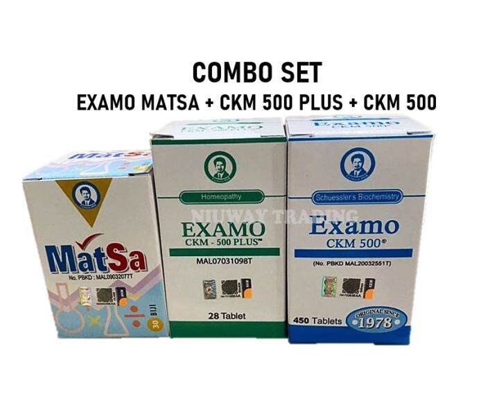 EXAMO CKM + EXAMO CKM 500 PLUS + MATSA | Lazada