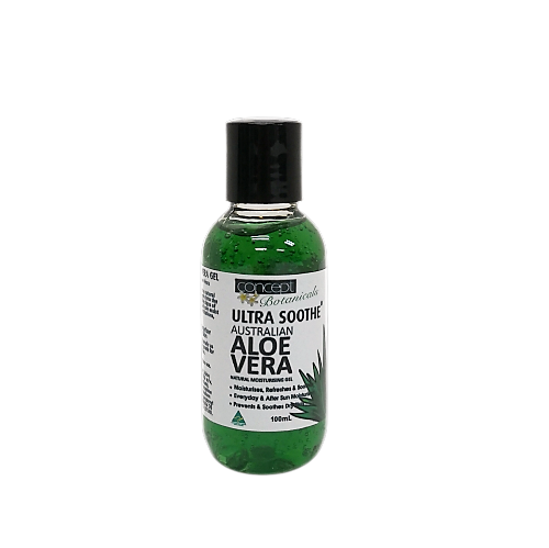 Concept Botanicals Ultra Soothe Australian Aloe Vera Gel Flip Top 100ml ...