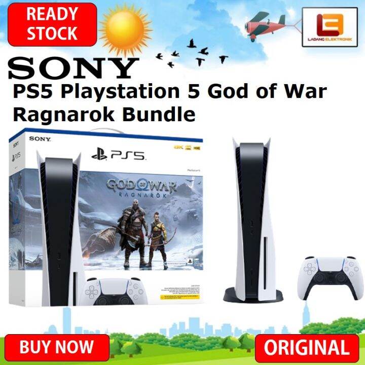 Sony PS5 Playstation 5 God of War Ragnarok Bundle Disc Version | Lazada ...