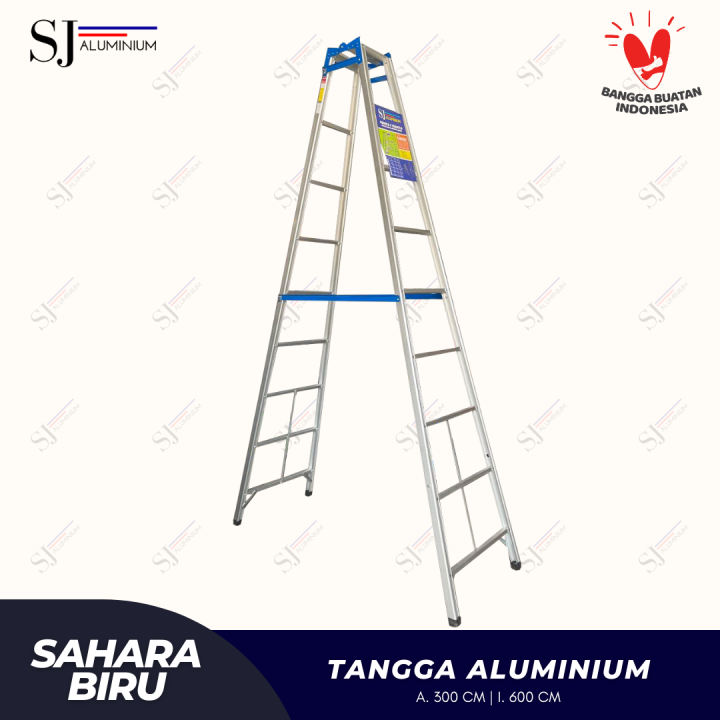 SAHARA - Tangga Lipat Aluminium Multifungsi 3 Meter / 300 CM ...