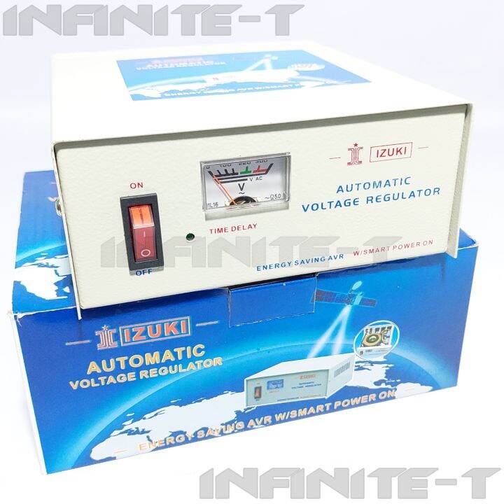 Izuki (Time Delay) Automatic Voltage Regulator 500W AVR for PC Computer ...