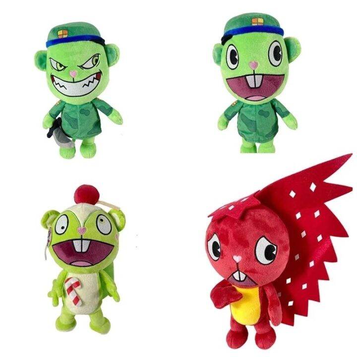 Happy Tree Friends Anime Plush Dolls HTF Flippy Plush Toys 28Cm | Lazada PH