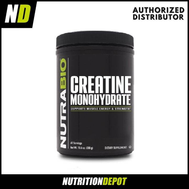 Nutrabio – Creatine Monohydrate 300g | Lazada PH