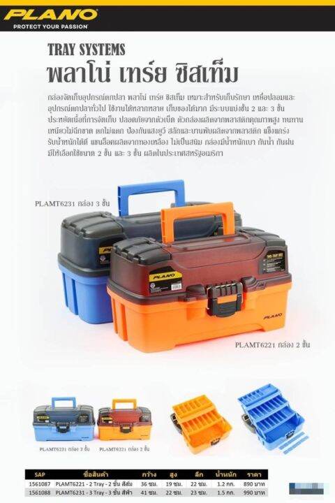 กล่องอุปกรณ์ Plano Tray Systems 2ชั้น/3ชั้น | Lazada.co.th