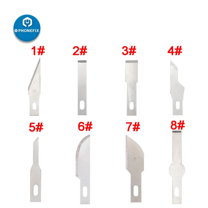 10pcs/lot Multifunction Surgical Scalpel Cutting Knife Blades Wood ...