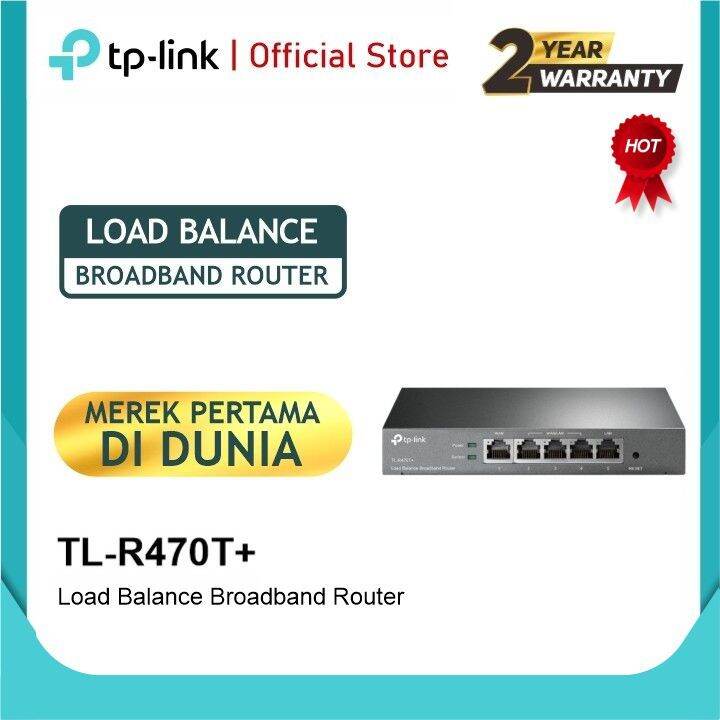 TP-LINK TL-R470T+ Desktop Load Balance Broadband Router | Lazada Indonesia