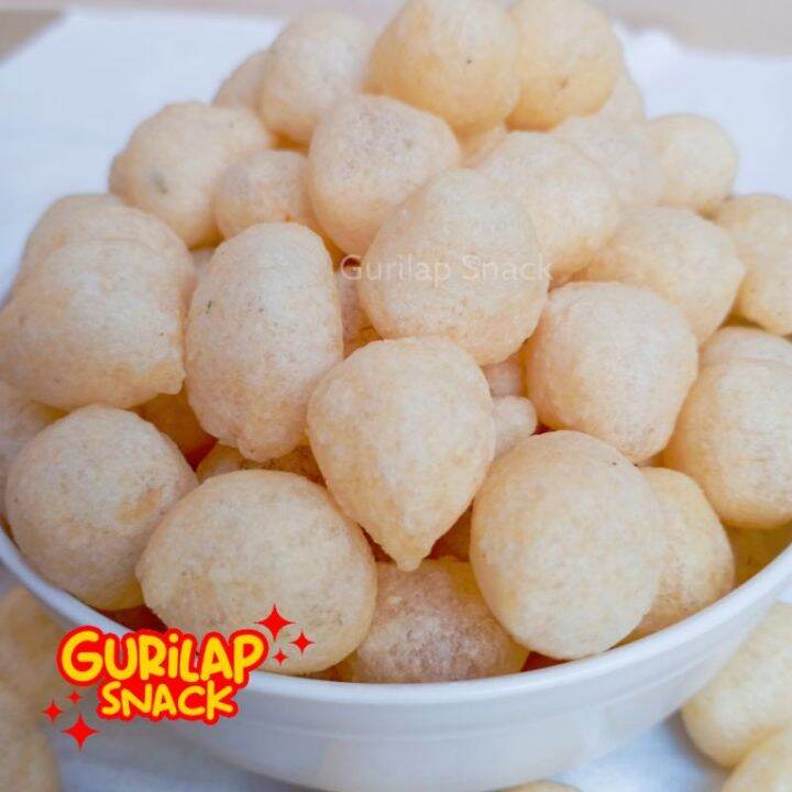 Endog lewo / cimol kering cemilan khas garut 250 gram | Lazada Indonesia