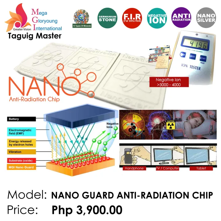 MGI Nano Guard Anti-Radiation Chip | Lazada PH