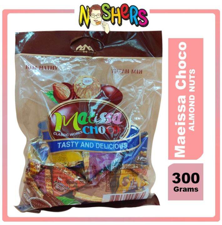 Noshers Maeissa Choco Almond Nuts 300g | Lazada PH