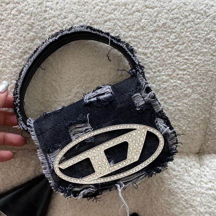 Xiaohongshu dieselˉsuper hot the same style mini rotten denim jingle ...