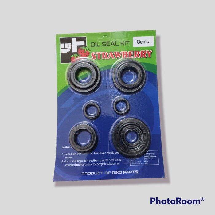 Seal Oli Kit Sil Oli mesin 1 set HONDA GENIO Lokal Kualitas Ori ...