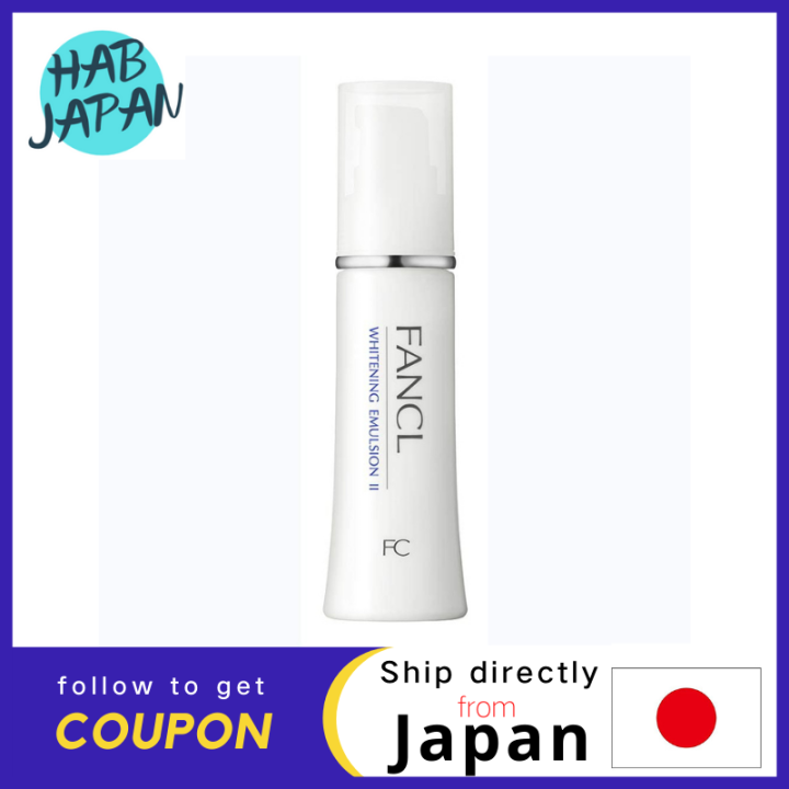 Fancl Whitening Emulsion II Moist 30ml【Ship directly from Japan】 | Lazada PH