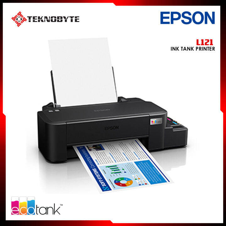 Epson L121 Single Function Ink Tank Printer With Original ink | Lazada PH