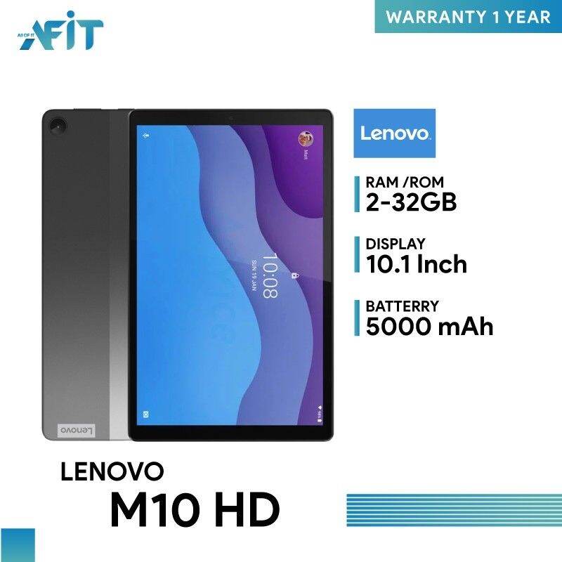 แถมเคส+ฟิล์ม !! Lenovo Tab M10 FHD Plus ( 2nd Gen ) TB-X606X (2+32GB ...