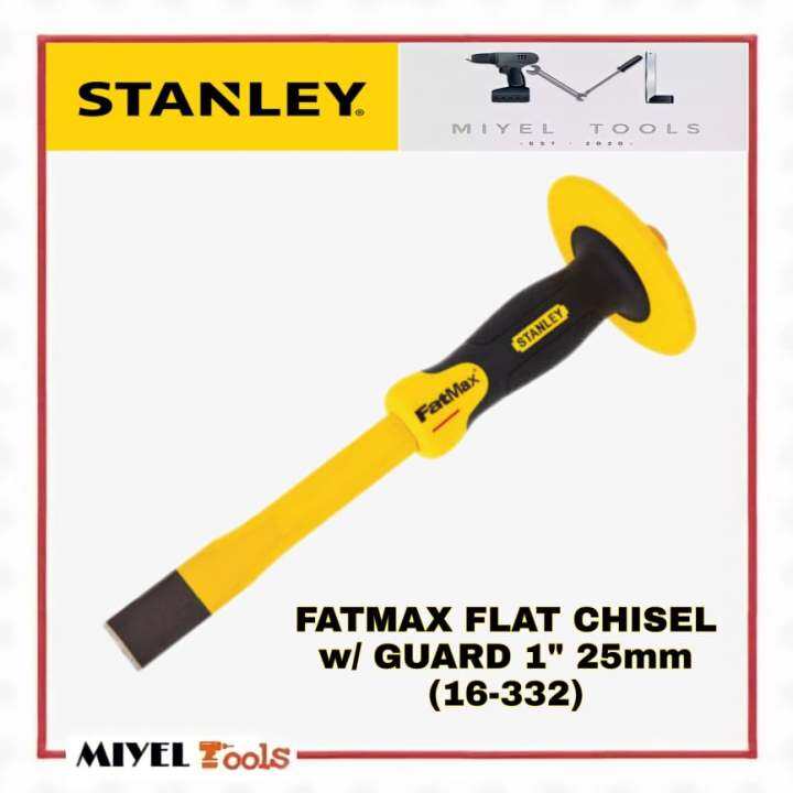 STANLEY FatMax Cold Chisel with Bi-Material HandGuard 1" 25mm (16-332 ...