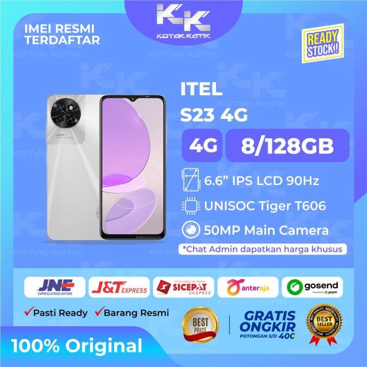 ITEL S23 4G 8/128GB RAM 8GB INTERNAL 128GB PLUS 8GB RAM - GARANSI RESMI | Lazada Indonesia