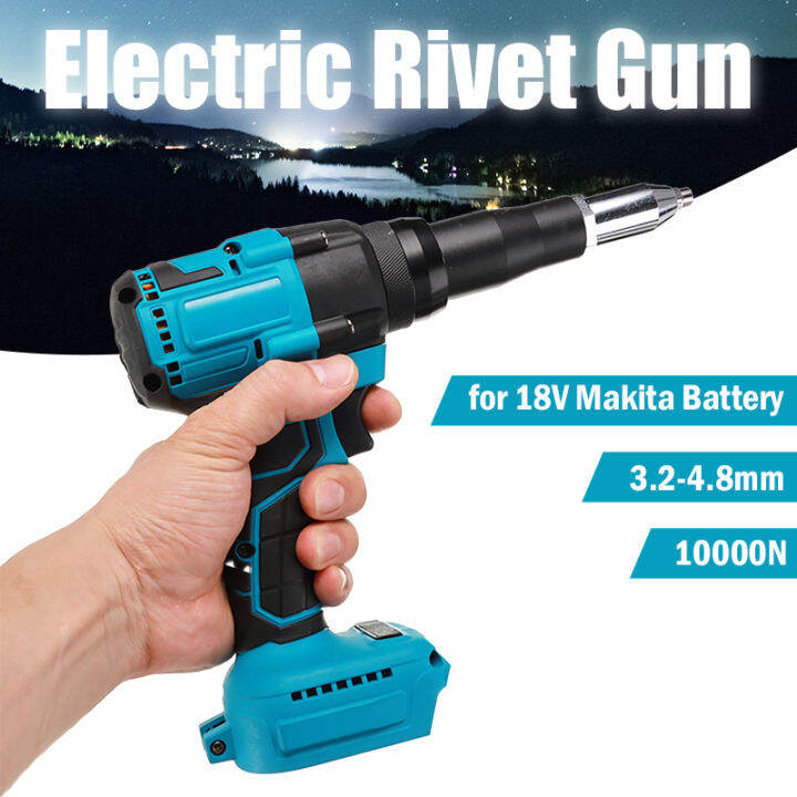 Electric Rivet Gu n Rechargeable Automatic Rivet Nut Rivet Tool ...