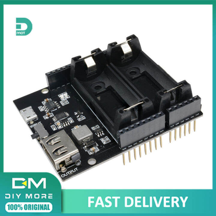 Original Diymore 16340 Shield ESP8266 ESP32 Supply Module for Arduino ... Original Diymore 16340 Shield ESP8266 ESP32 Supply Module for Arduino ...