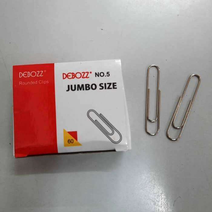 Debozz Trigonal Clip/Paper Clip/Penjepit klip kertas Jumbo No. 5 ...