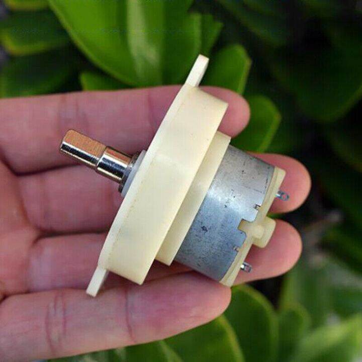 Micro 500 Gearbox Gear Motor DC 6V 9V 12V 11.5RPM Slow Speed Gear ...