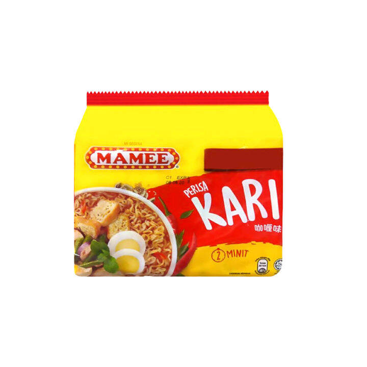Mamee Instant Noodles Premium Kari 80g x 5 | Lazada PH