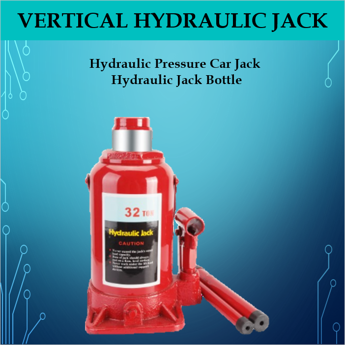 Equipment Pro VERTICAL HYDRAULIC PRESSURE CAR JACK HYDRAULIC BOTTLE ...