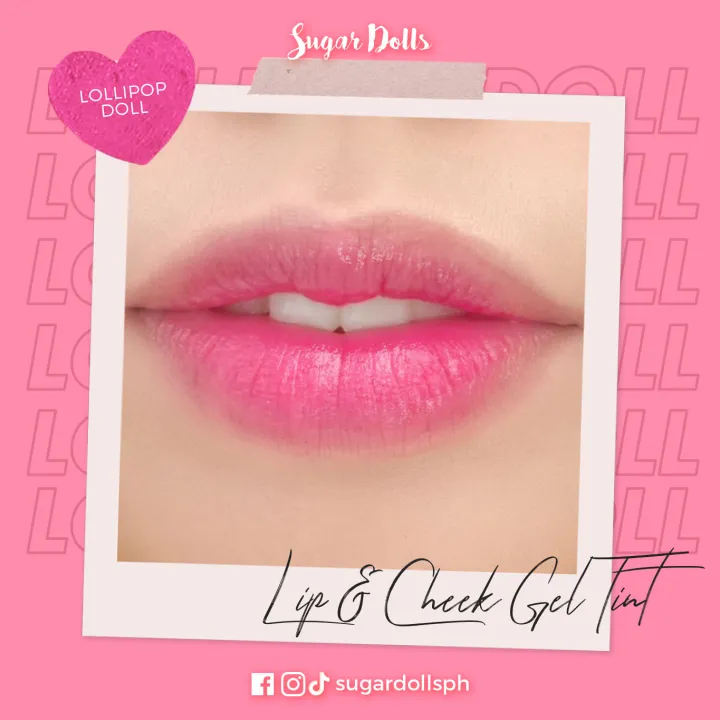Sugar Dolls Gel-based Liptint (5ml) Lollipop doll w/ QR CODE | Lazada PH