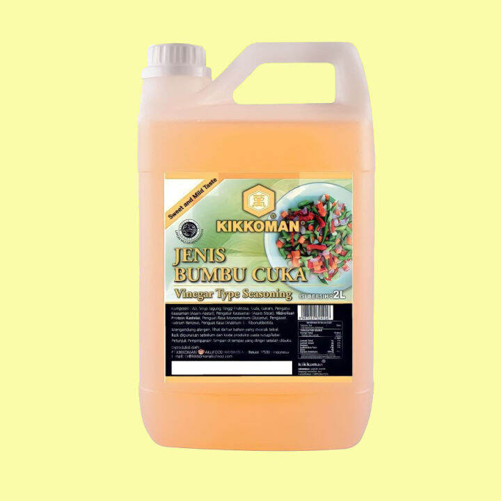 Kikkoman Saus Bumbu Rasa Cuka 2L | Lazada Indonesia