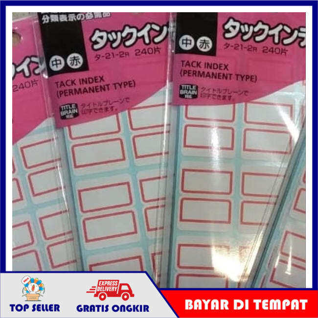 Kokuyo Tack Title T-21-2 isi 240 | Lazada Indonesia