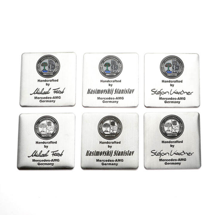 Motor engine logo Metal apple tree emblem for Mercedes Benz AMG ...