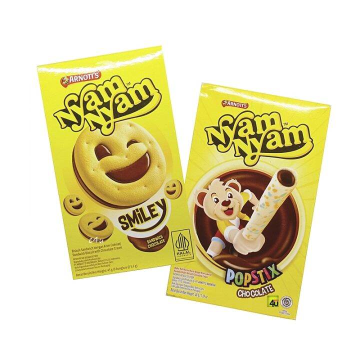 Nyam Nyam - Snack Box - POPSTIX dan SMILEY | Lazada Indonesia