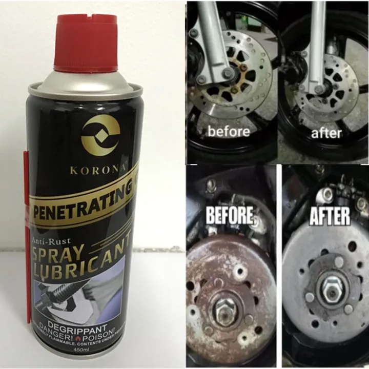 Multi-Purpose Rust Remover Car Motorcycle Penetrating Oil Spray Metal ...