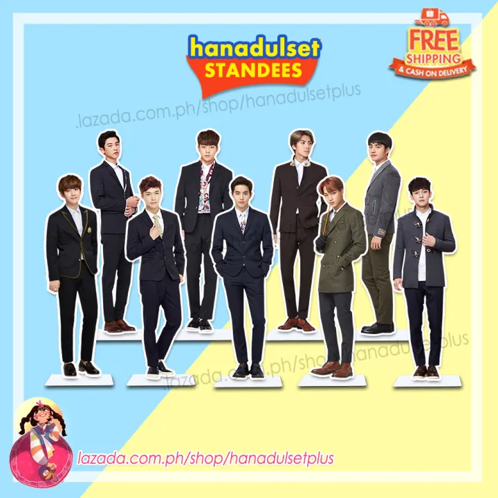 5 inches Exo Standee | Version 1 [ set - 9pcs ] Kpop | standee | cake ...