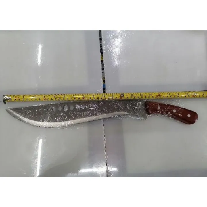 2MM Camping Garden Jungle Itak with Nylon Sheath Full Tang Makapal For ...