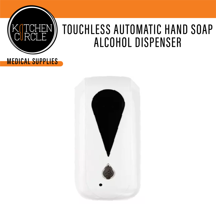 Automatic Alcohol/Soap Dispenser (1.2L Capacity) Contactless Touchless ...