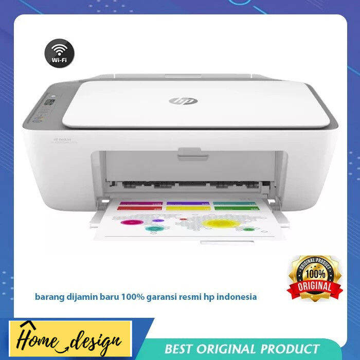 HP Deskjet 2776 Wifi Ink Advantage All In One Printer Print,Scan,Copy | Lazada Indonesia