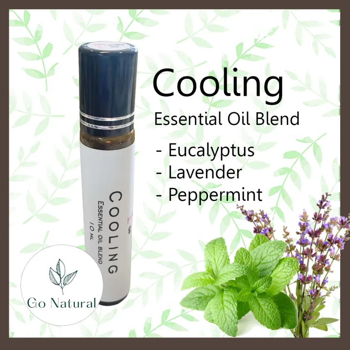Cooling Essential Oil Blend with Eucalyptus, lavender , peppermint and ...