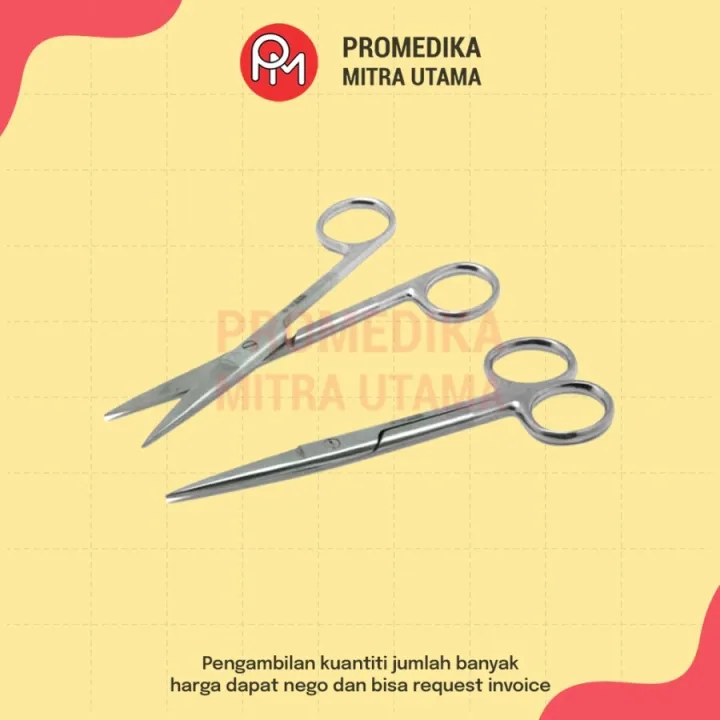 Gunting bedah/medis varian Tajam Tajam stainless steel | Lazada Indonesia