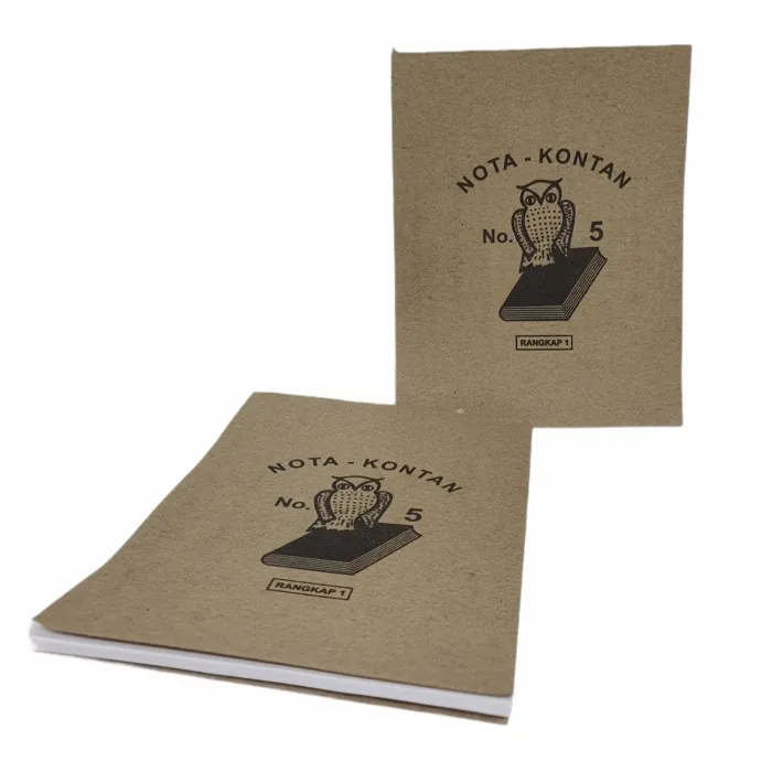 Nota Bon Pasar Kontan 1 Rangkap 1 Ply Kecil Owl / Pack isi 1 Buku ...