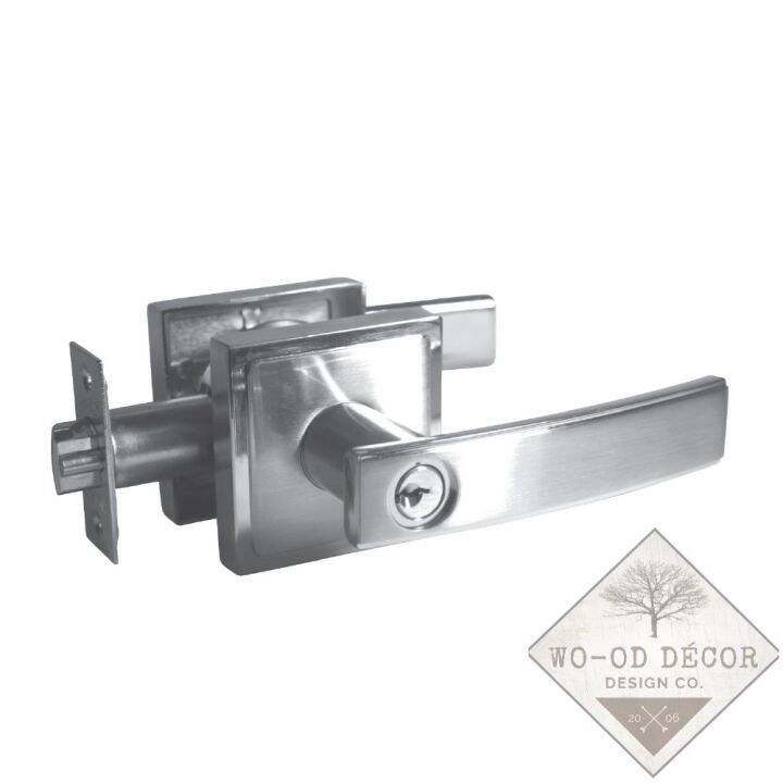HSTL7813SN HOSO Tubular Lever Lock (Entrance) (Heavy Duty) Lockset Door ...
