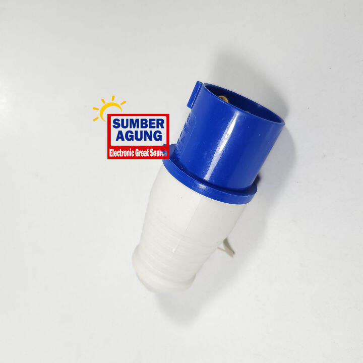 Plug 3x16 Colokan Kaki Tiga 3 Pin 16A 16a Industri Industrial P3x16 ...