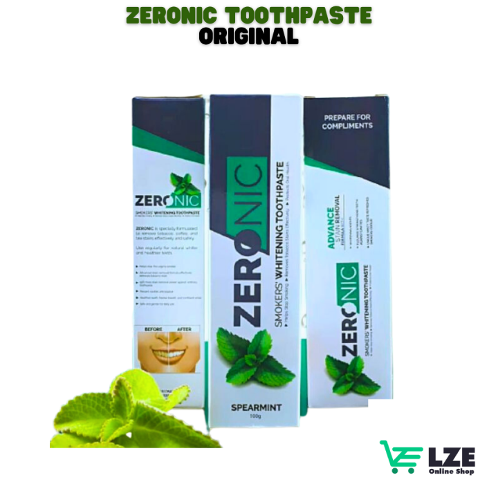 Zeronic toothpaste stop smoking 100ML anti smoking quit toothpaste ...